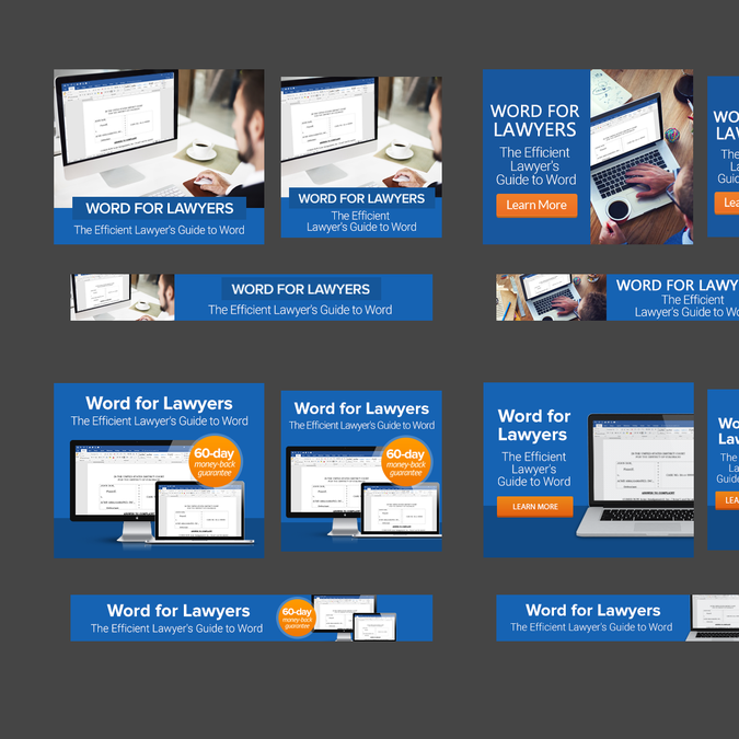 Create a banner ad for Legal Office Guru Microsoft Word course | Banner ...