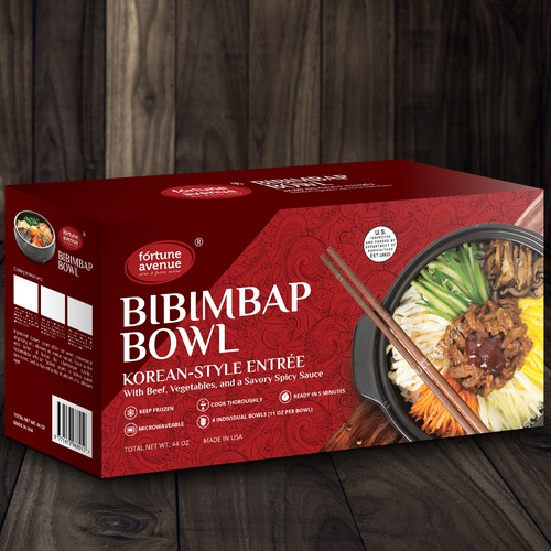 Project for Costco Presentation - Bibimbap Bowl | Product packaging contest