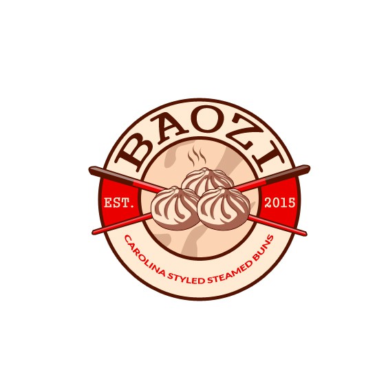 Baozi Food Truck "Carolina Styled Steamed Buns" | Logo design contest
