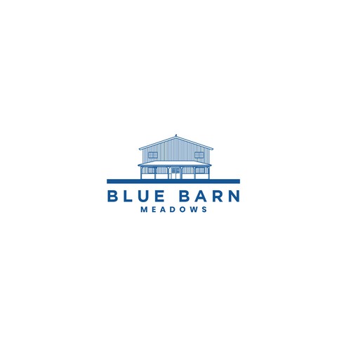 Designs | Design a big blue logo for our big blue barn farm | Logo ...