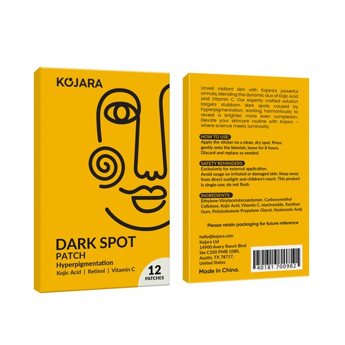 Designs | DARK SPOT PATCH PACKAGING | Product packaging contest