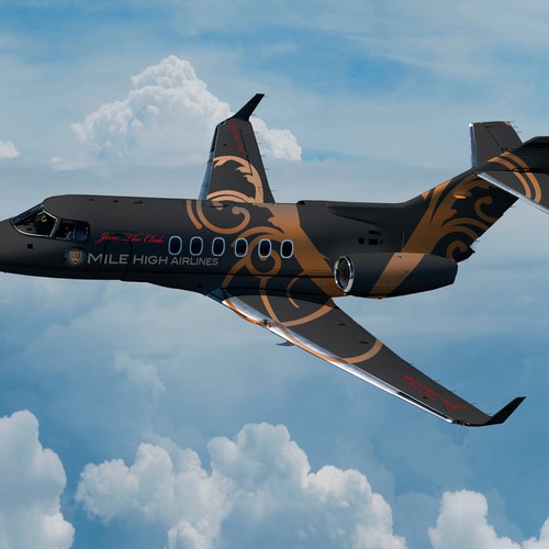 Mile High Airlines Logo Creation... Become a part of history! | Logo ...