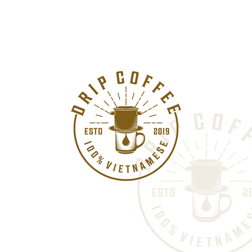 Vietnamese Coffee Logo