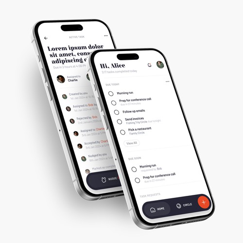 Designs | Clean and Intuitive Mobile app design for a collaborative ...