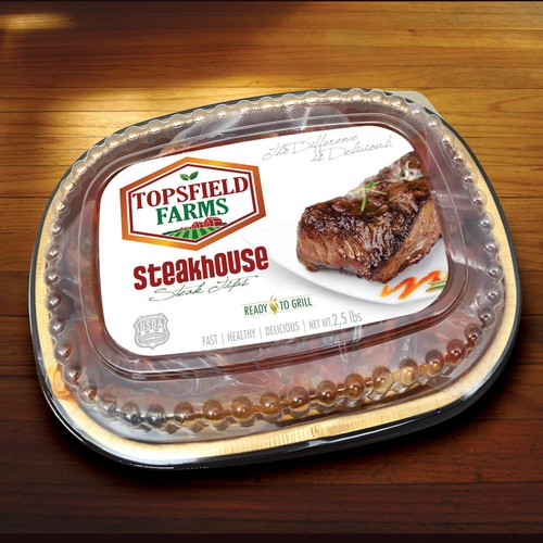 Designs | Create new packaging label for national marinated meats brand ...