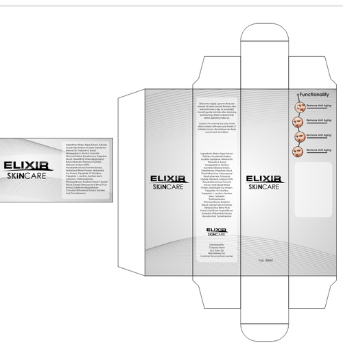 Elixir Skin Care Packaging Design | Product packaging contest