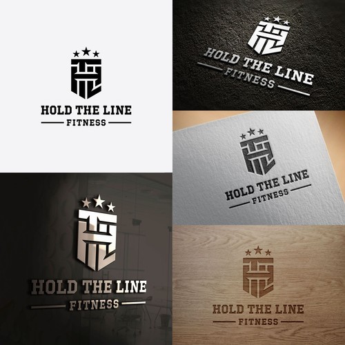 Design a strong brand logo for Hold The Line Fitness | Logo design contest