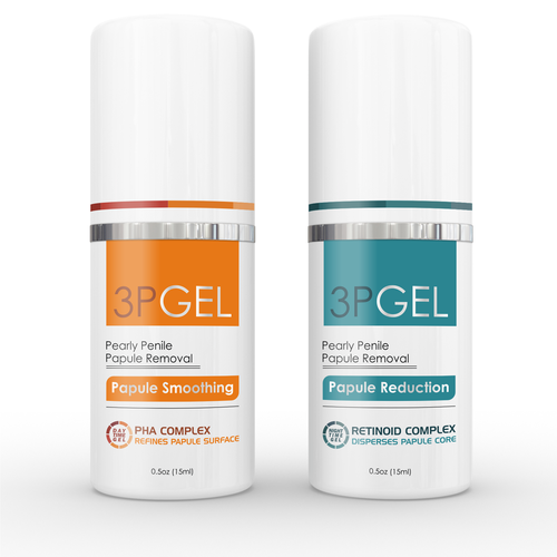 Design two complementary labels for 3P Gel | Product label contest