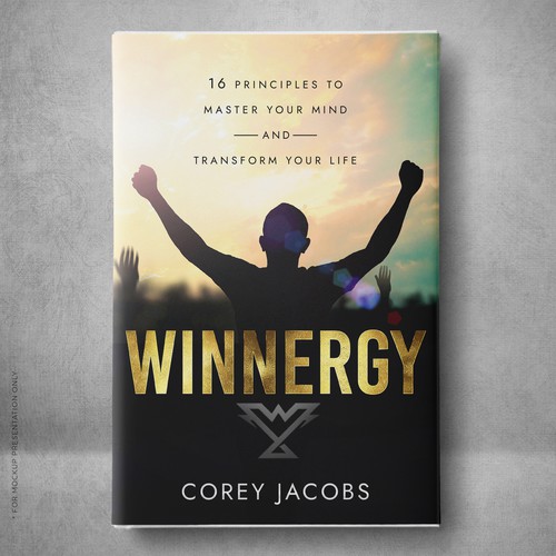 Designs | Design a sleek book cover for a man who wants to transform ...