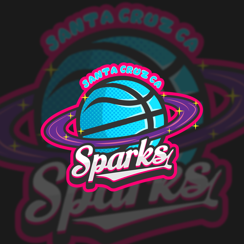Girls Basketball Logo Design
