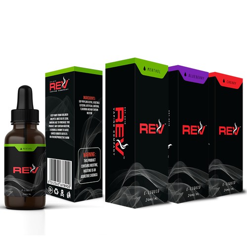 Vaping Company needs design for e-liquid packaging | Product packaging ...