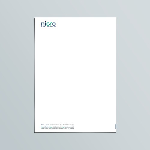 Designs | letterhead for a construction company | Stationery contest