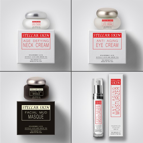 Design a label for premium skin care lineup | Product label contest
