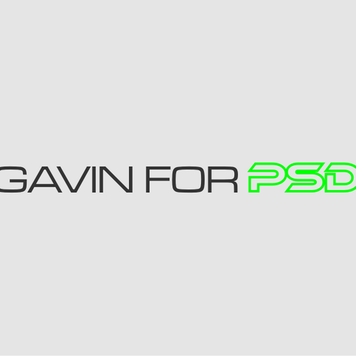 Gavin for PSD | Logo design contest
