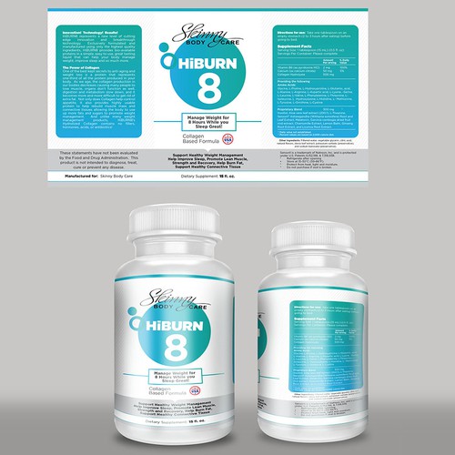 LABEL FOR WEIGHT LOSS/DIET PRODUCT - NEW!!! | Product label contest