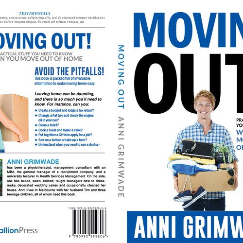 Designs | Design a fantastic cover for my book "Moving Out!" | Book ...