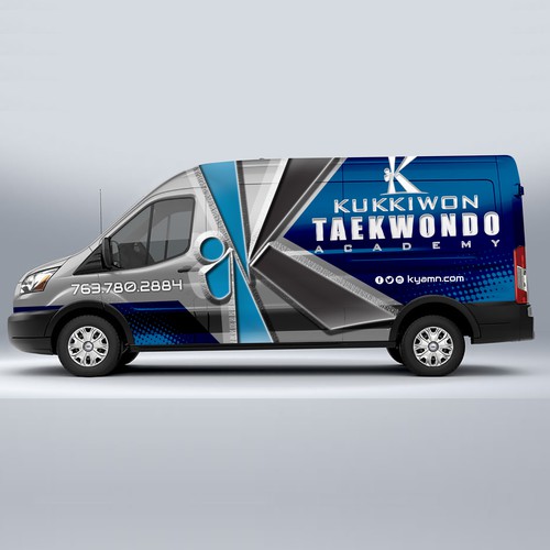 Create car wrap for martial arts van | Car, truck or van wrap contest