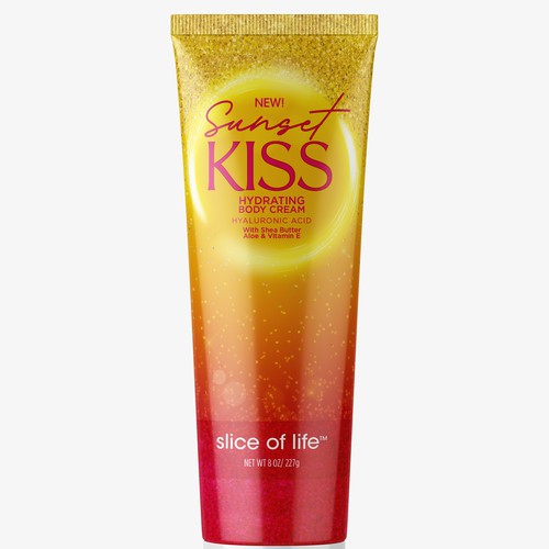 Designs | slice of life Sunset Kiss Body Cream | Product packaging contest
