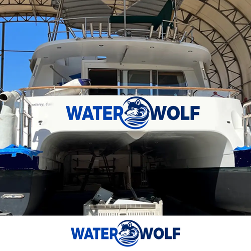 Designs | Logo for yacht - "waterwolf" | Logo design contest