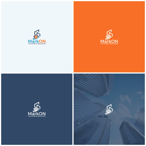 MarkON logo should become everyone's first choice in real estate | Logo ...