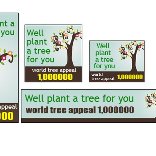 Designs | New Banners for the World Tree Appeal | Banner ad contest