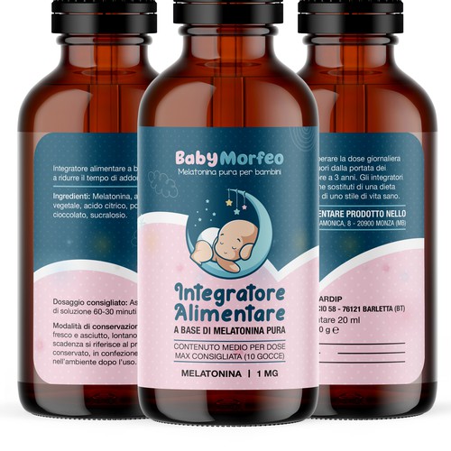 Designs | Baby Morfeo -Melatonina per Bambini - Melatonin Supplement ...