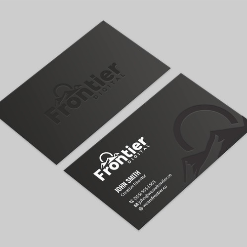 Designs | Create a business card with a rock solid brand | Business ...