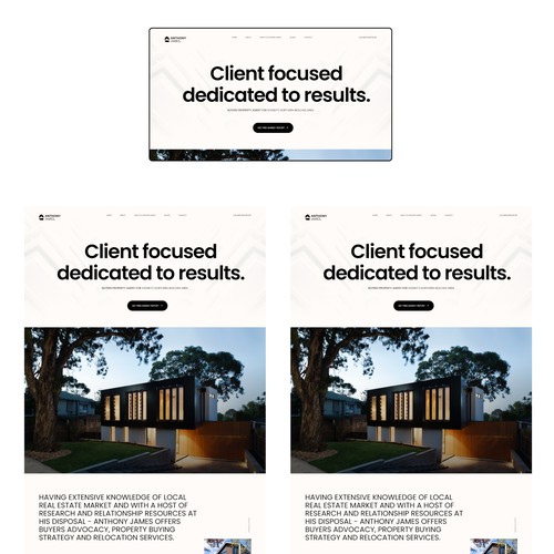 Designs | Create an edgy looking website for a property buyers agency ...