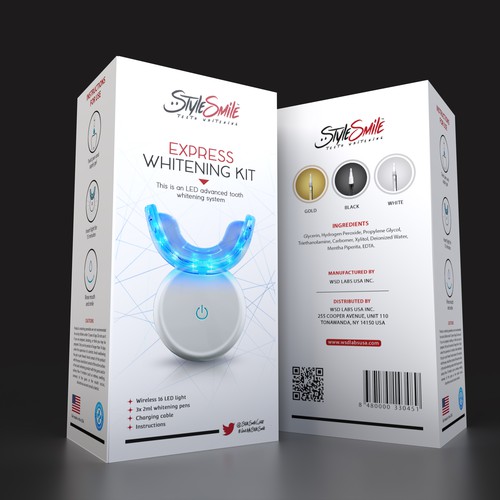 Designs | Design for National Retail Teeth Whitening Kit *We Make ...