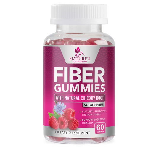 Designs | Nature's Nutrition - Needs a Fiber Gummies Product Label ...