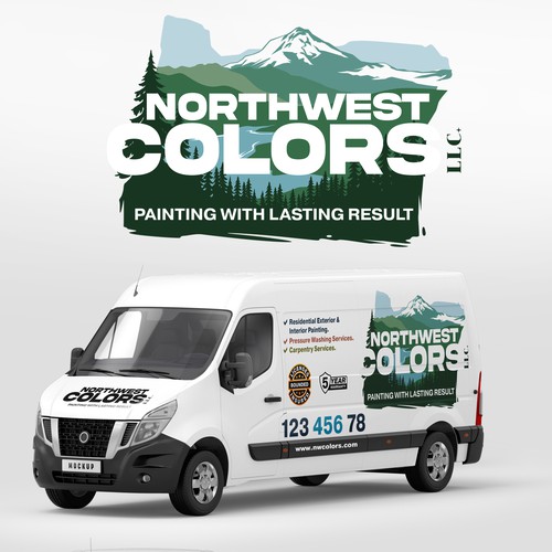 Designs | Northwest Colors LLC Residential Painting Company. | Logo ...
