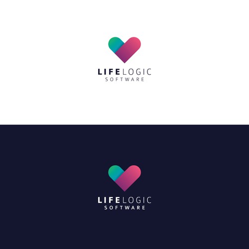 Designs | LifeLogic simple heart logo combining warmth and order | Logo ...
