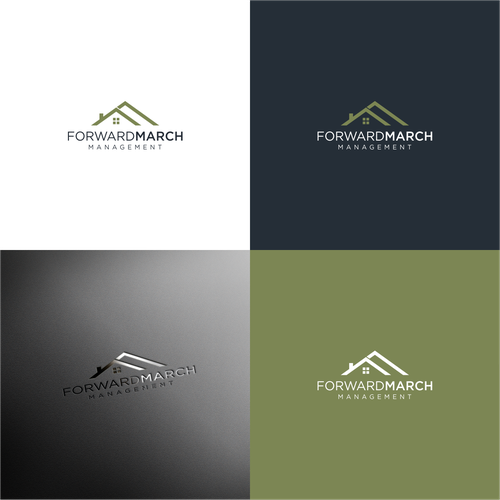 Military Style Logo for Property Management Company | Logo design contest