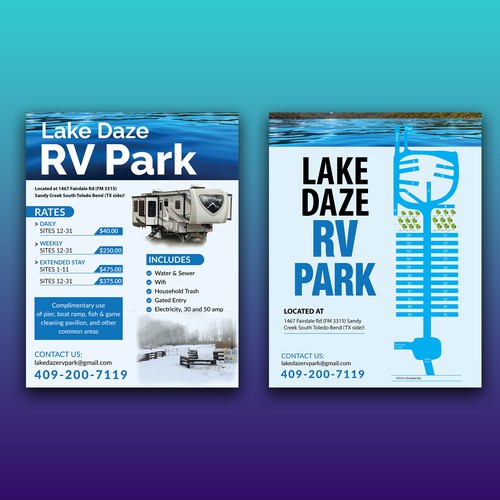 Rv Park Flyer Design Fox Hill RV Resort & Campground 🚨 2025