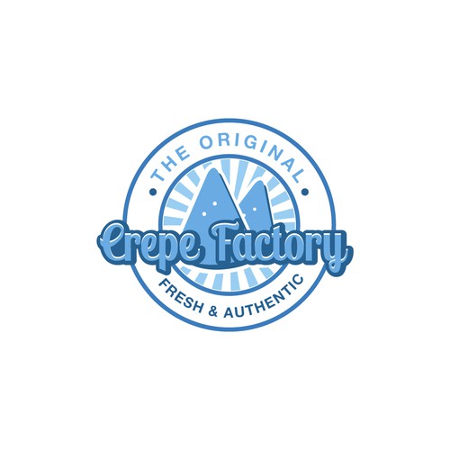 The Original Crepe Factory Logo Design! | Logo design contest