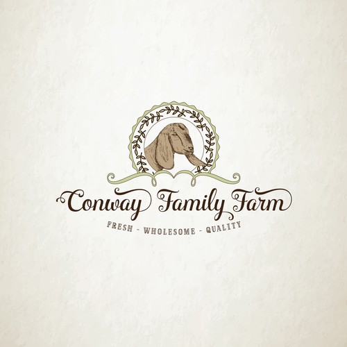 Create a wholesome, classy, delicious image for an artisan creamery ...