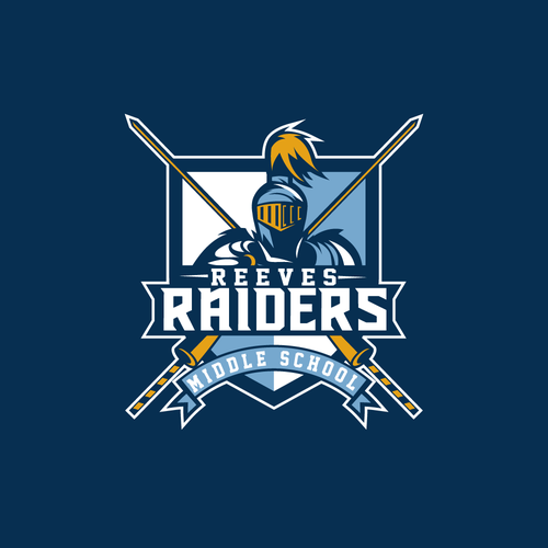 The Raiders of Reeves Middle School need your help! | Logo design contest