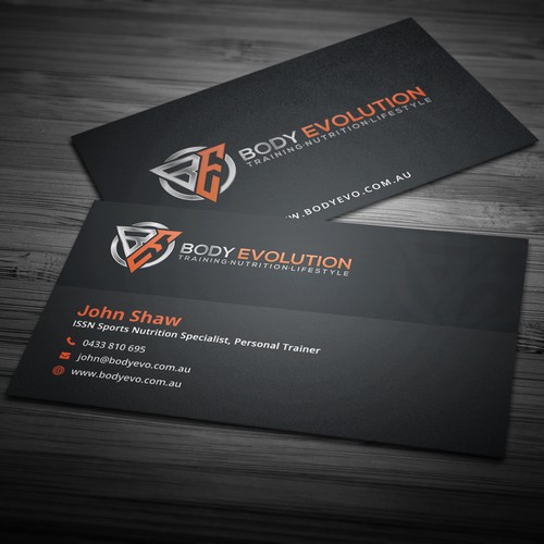 New Business Cards for Personal Training Business | Business card contest