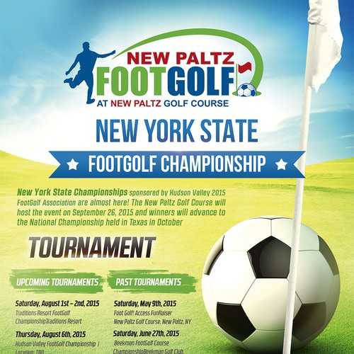 Need Flyer to promote FootGolf Tournament | Postcard, flyer or print ...