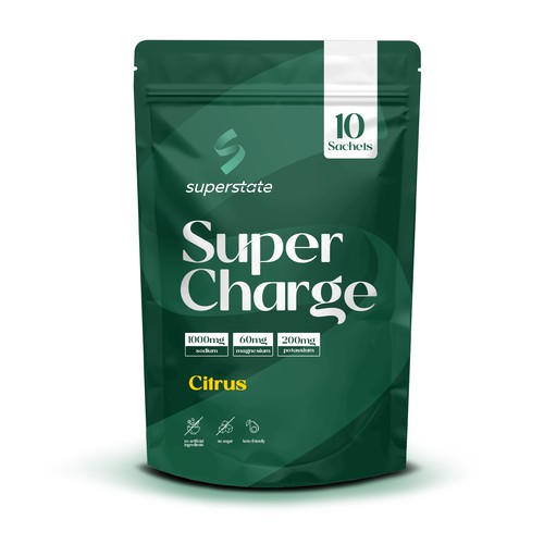 Designs | Packaging Design for a clean electrolyte supplement | Product ...
