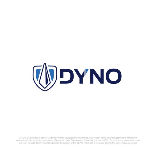 Designs | Dyno. ---- The greatest salesforce in America. ---- Logo ...