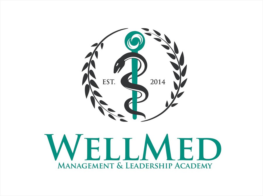 Create a professional, classy logo for the WellMed Management and ...
