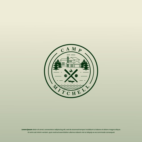 Designs | "Camp Mitchell" logo for family compound | Logo design contest