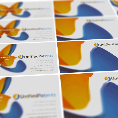 Designs | business card for Unified Patents | Business card contest