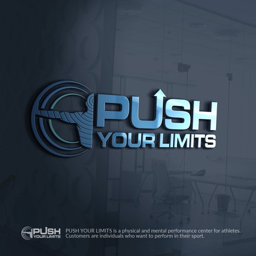 create a catchy logo PUSH YOUR LIMITS | Logo & brand identity pack contest