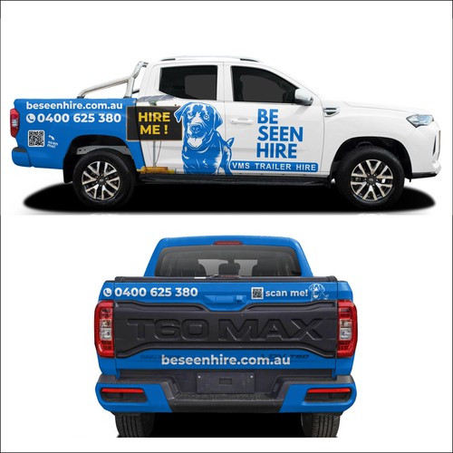 Designs | Creative design for the side of a pick up truck / ute vehicle ...