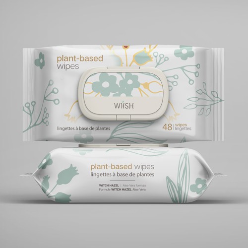 Designs | Plant-based wipes package design | Product packaging contest