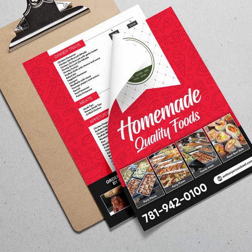 Designs | Love Food??? Create a modern, stylish Catering Menu for ...