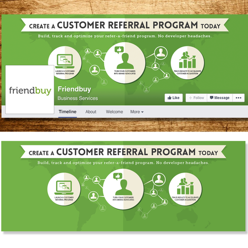 Facebook cover for Customer Referral Platform / Ecommerce B2B SaaS ...