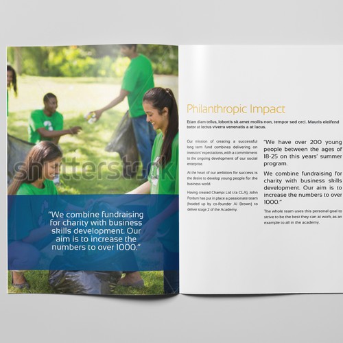 Designs | Design a high end marketing brochure for a start up fund ...